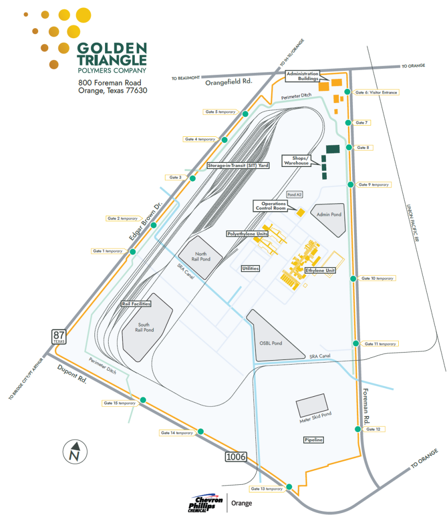 About the Golden Triangle Polymers Facility in Orange, TX